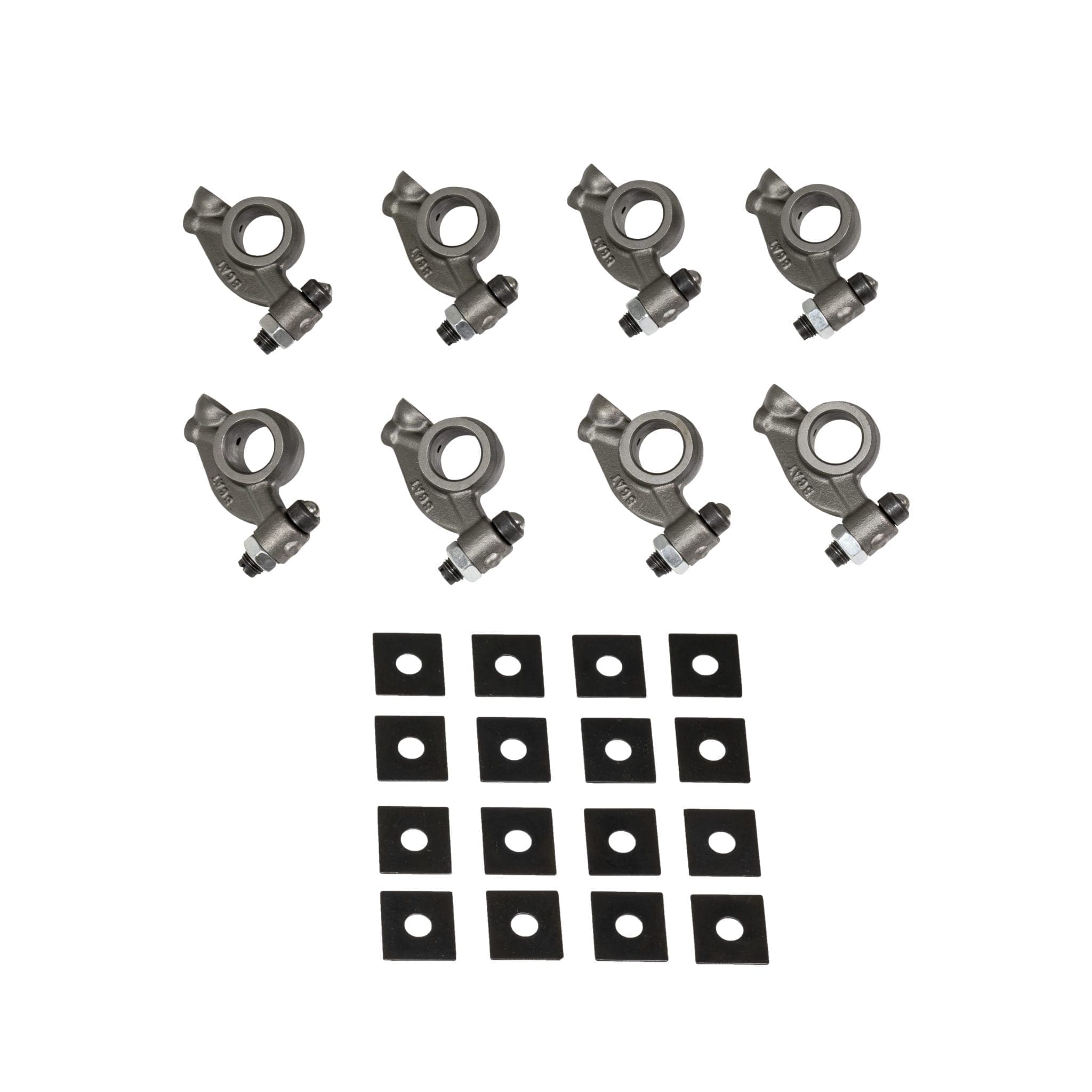 1.25 Ratio Forged Rocker Arms with 3/8” Swivel Adjusters - Set of 8 ...